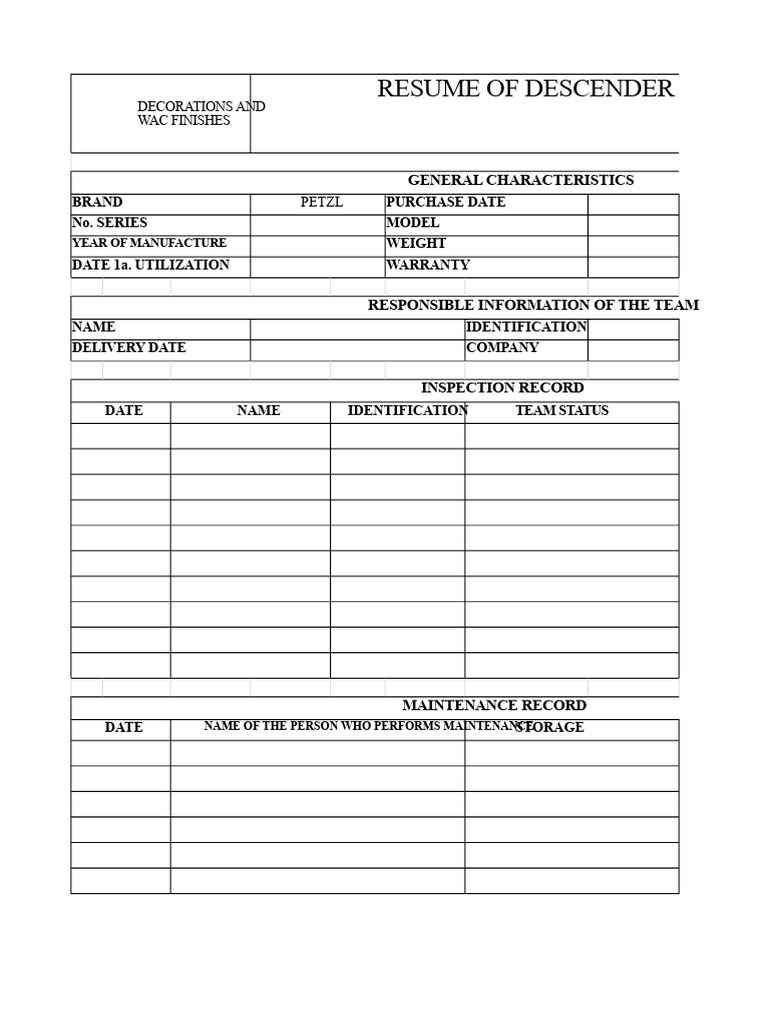 RESUME ID DESCENDANT.xlsx | PDF