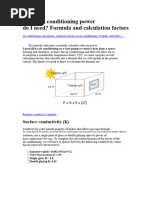 Aircon Horsepower and Room Size Guide | PDF | Air Conditioning ...