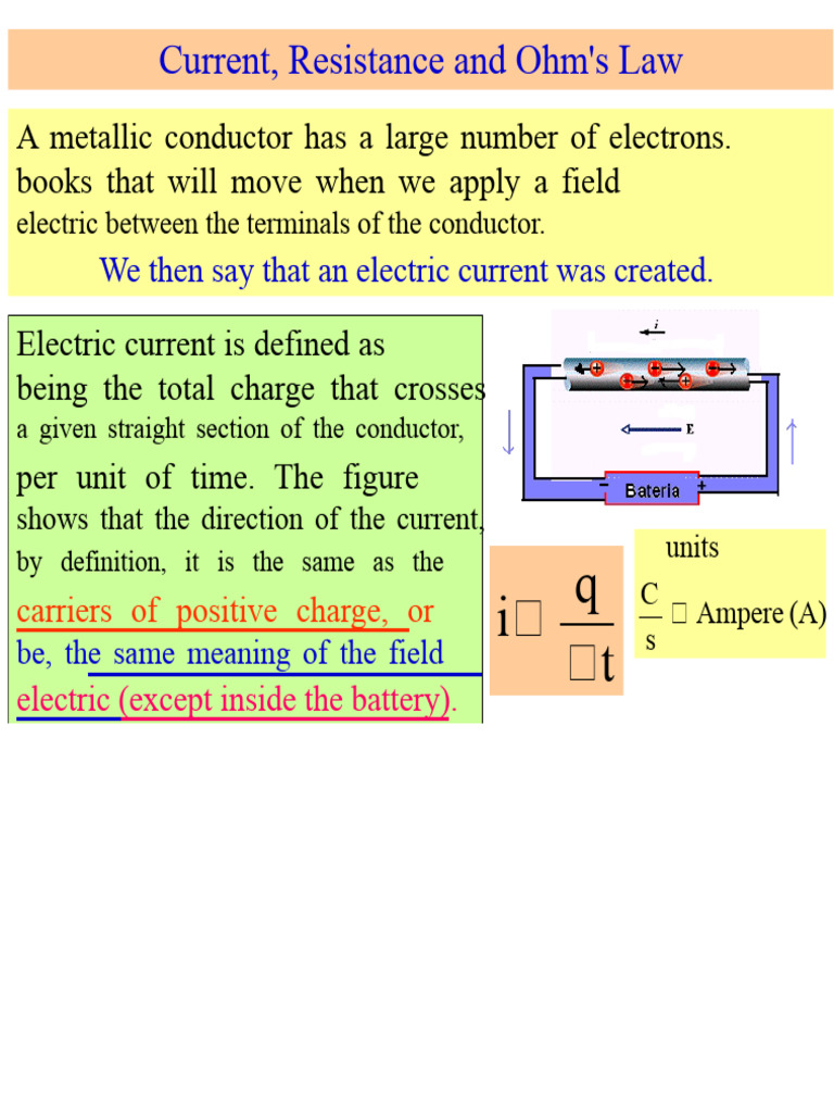 exercises with answers-circuit, resistance and Ohm's law.pdf | PDF ...