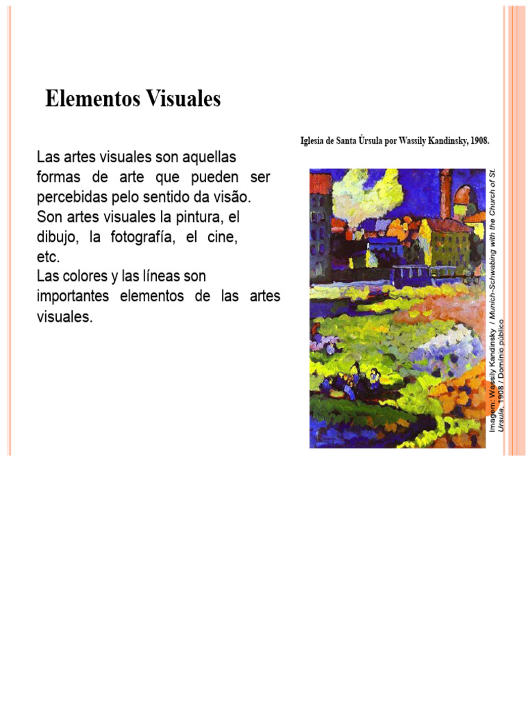 Elementos Visuales en Arte | PDF | Color | Matiz