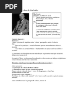 Jerarquía de Valores según Max Scheler | PDF | Ciencias del ...