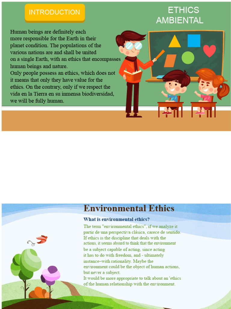 Understanding Environmental Ethics | PDF | Environmental Ethics | Ecology