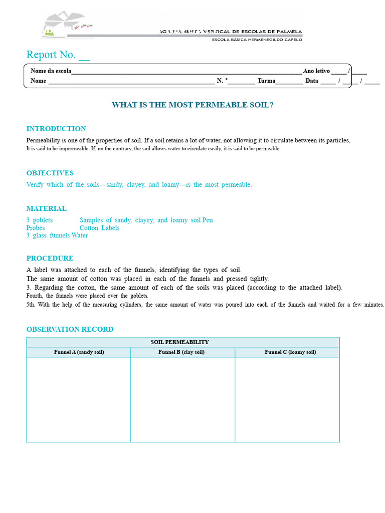 What Is The Most Permeable Soil | PDF | Clay | Soil