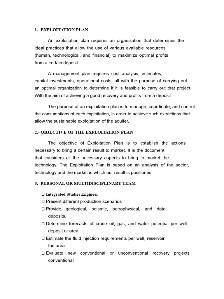 95197531-Operation Plan PDF | PDF | Petroleum Reservoir