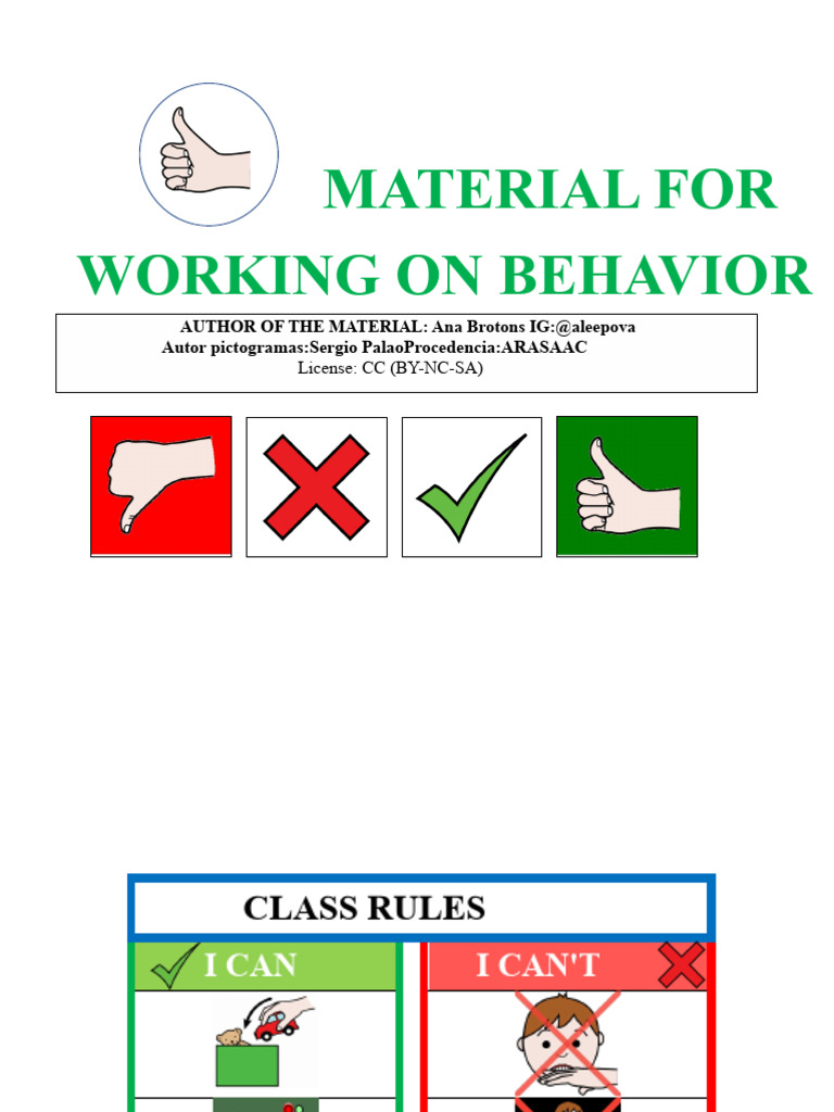 Classroom Behavior Management Guide | PDF