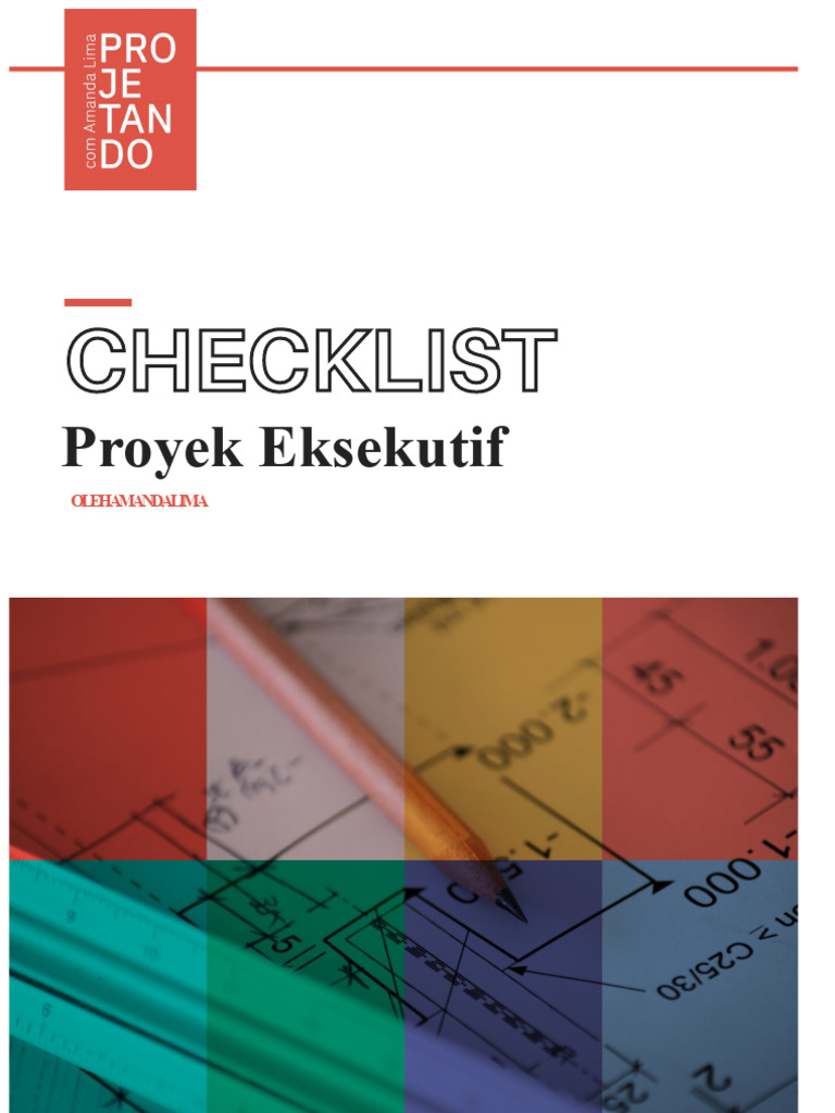 Checklist Proyek Eksekutif Amanda Lima | PDF