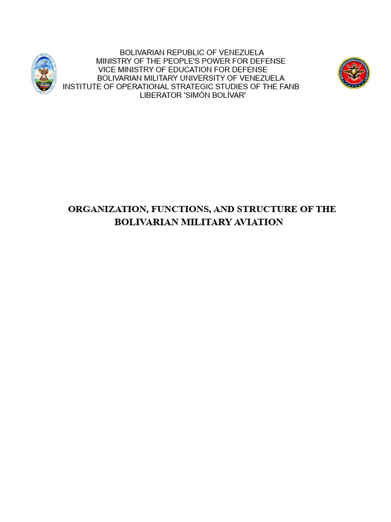 Organization, Functions, and Structure of The AMB | PDF | Squadron ...