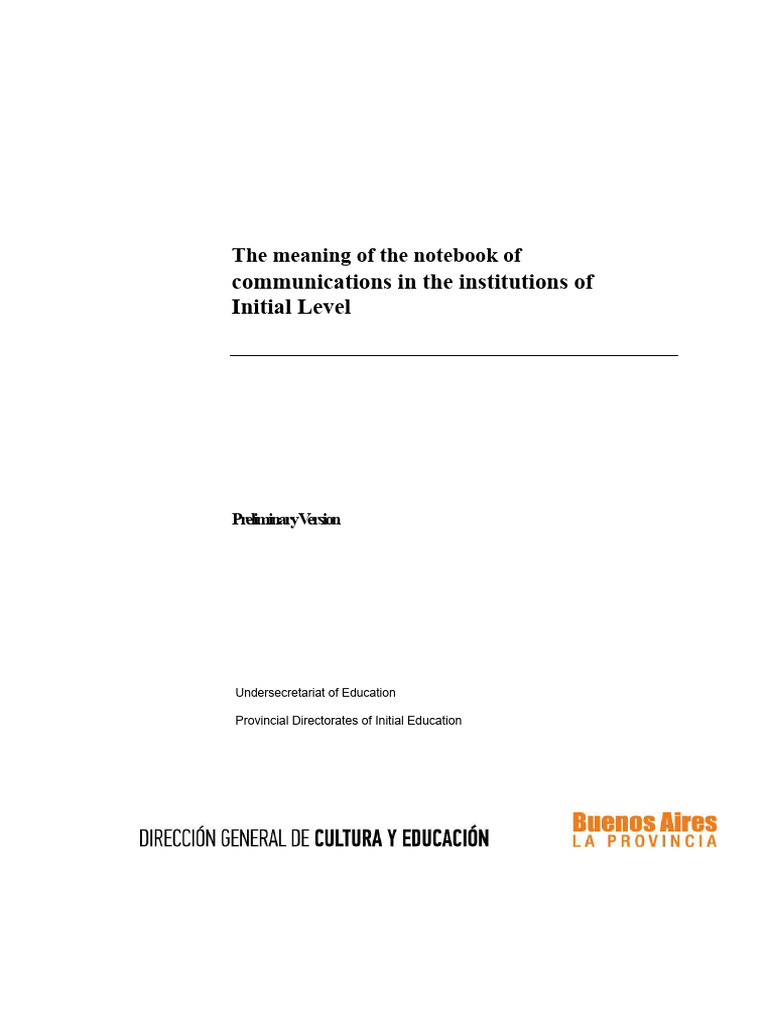 Importance of Communication Notebooks in Early Education | PDF ...