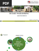 Overview of Wash Boring Method | PDF