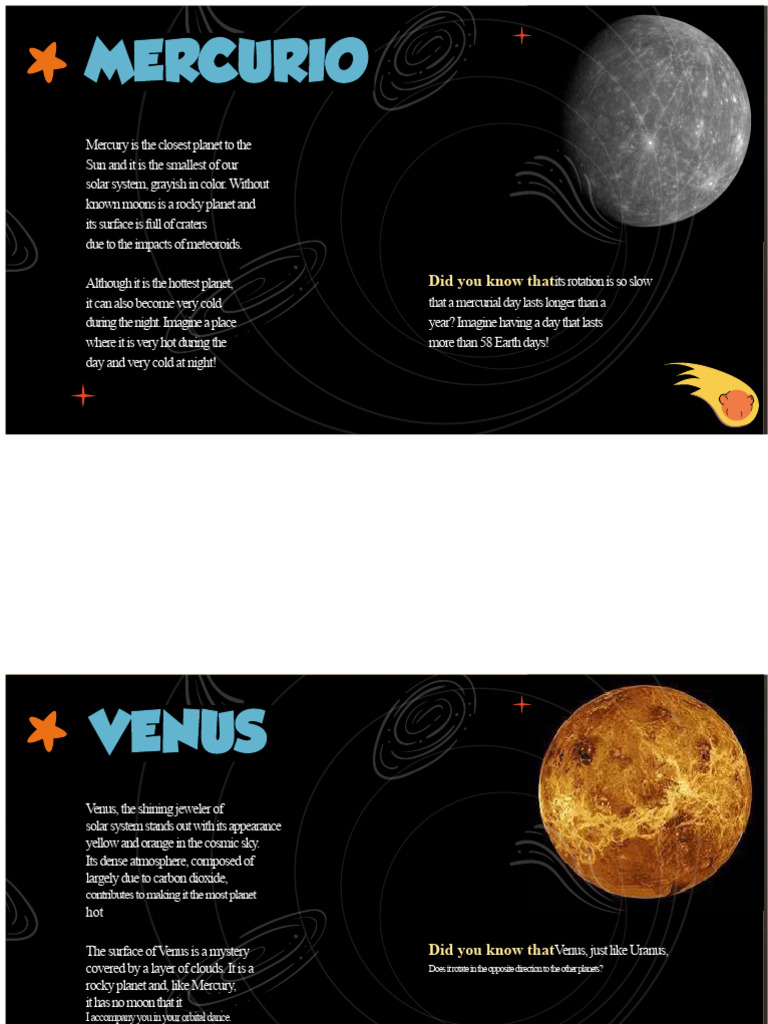 Planet fact sheets | PDF | Planets | Uranus
