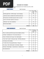 AzBio Sentence Test Score Sheets | PDF | Syllable | Consonant