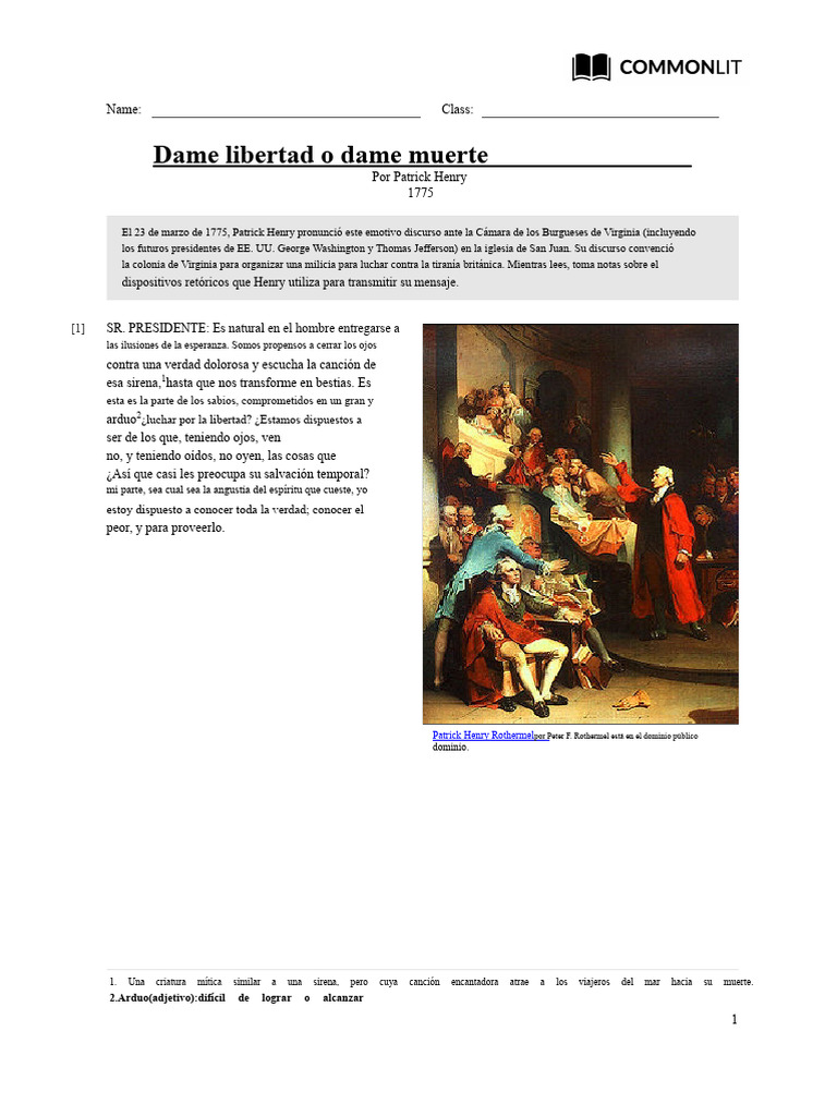 Patrick Henry | PDF