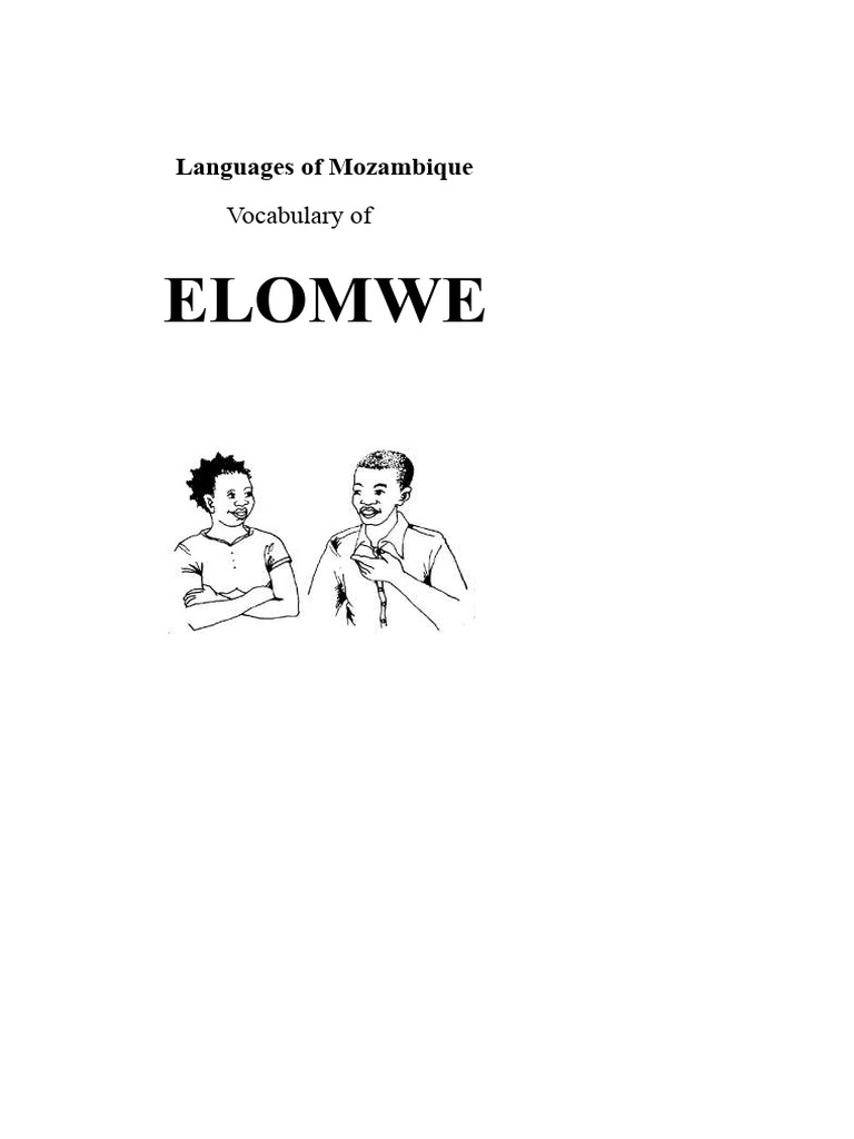 Elomwe Vocabulary Guide for Mozambique | PDF | Vocabulary | Mozambique