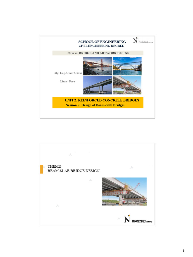 Beam-Slab Bridge Design Guide | PDF | Bending | Beam (Structure)