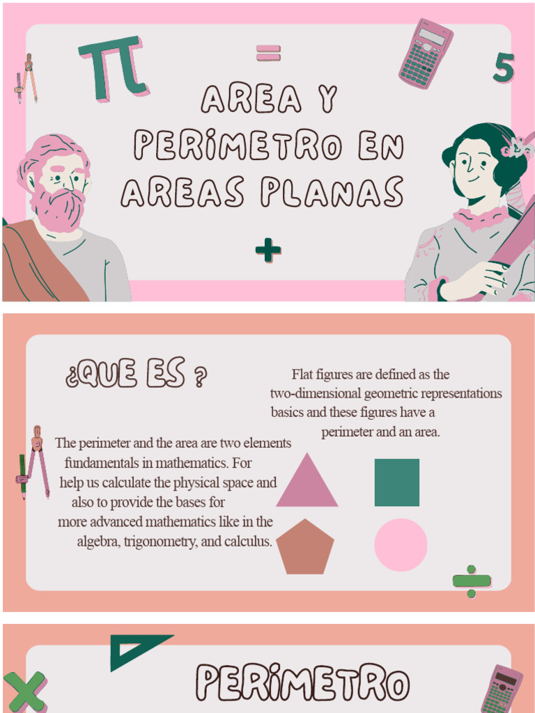 Area and Perimeter in Plane Regions | PDF | Area | Elementary Geometry