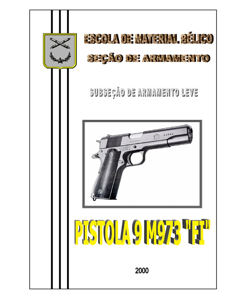 NA PST 9 M973 FI | PDF | Pistola | Revista (armas de fuego)