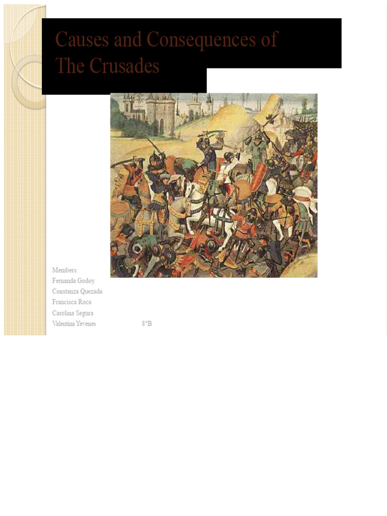 Causes and Consequences of Crusades | PDF