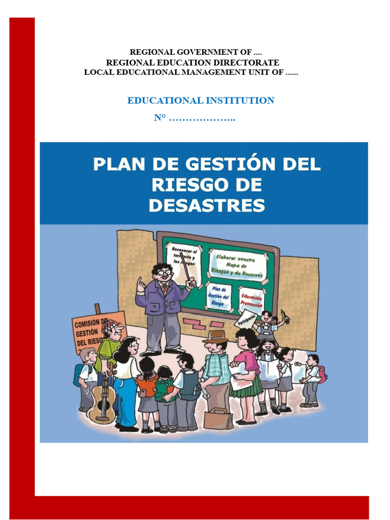 1. Disaster Risk Management Plan_IE | PDF | Hazards | Emergency Evacuation