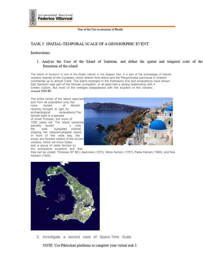 Task 3-Temporal Space Scale of A Geomorphic Event | PDF