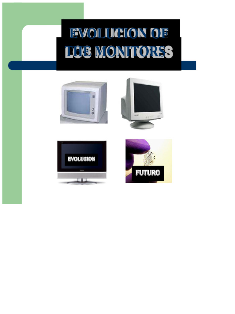 Monitor Evolution: From CRT to Future Tech | PDF | Computer Monitor ...