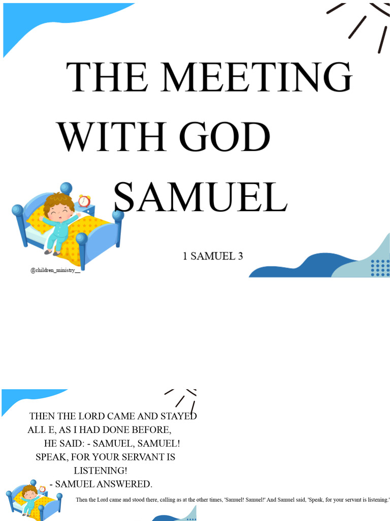 Samuel's Calling by God Explained | PDF | Samuel | Bible Content