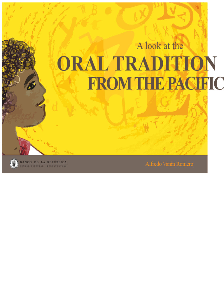 Oral Tradition of the Pacific Region | PDF | Narrative | Colombia