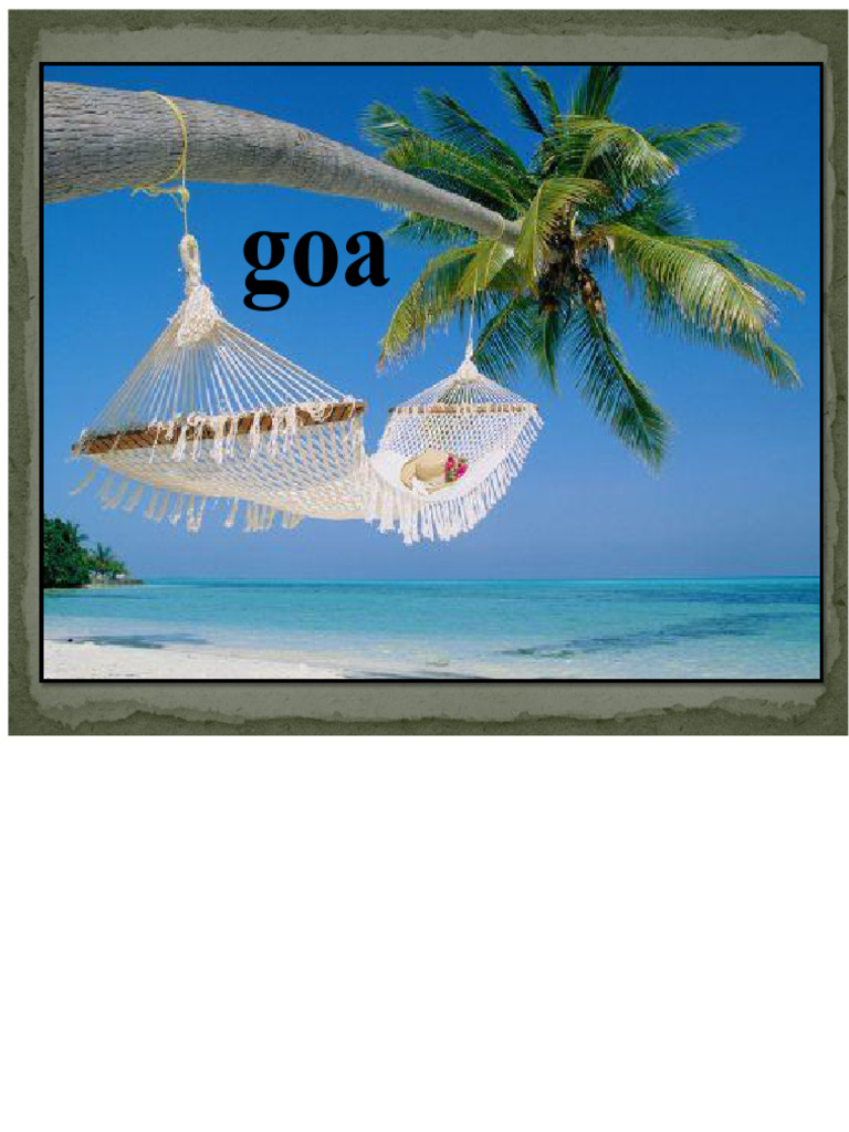goa ppt | PDF | Portugal | Turismo