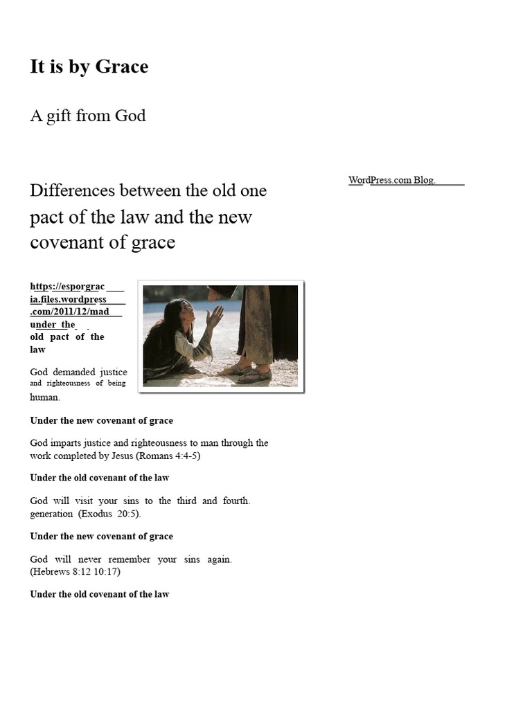 Old vs New Covenant: Key Differences | PDF | Covenant (Biblical) | New ...