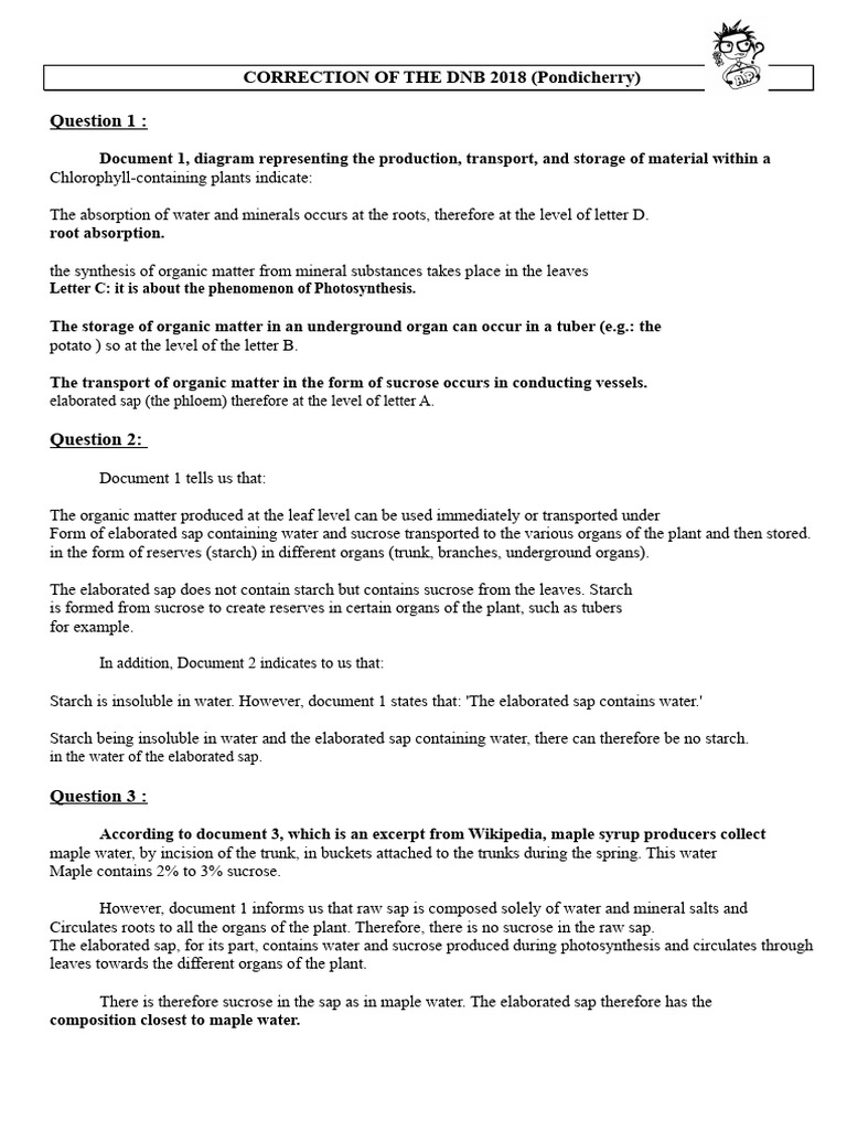 corrected-DNB-Pondicherry-2018.doc-1424014797574 | PDF | Maple Syrup ...