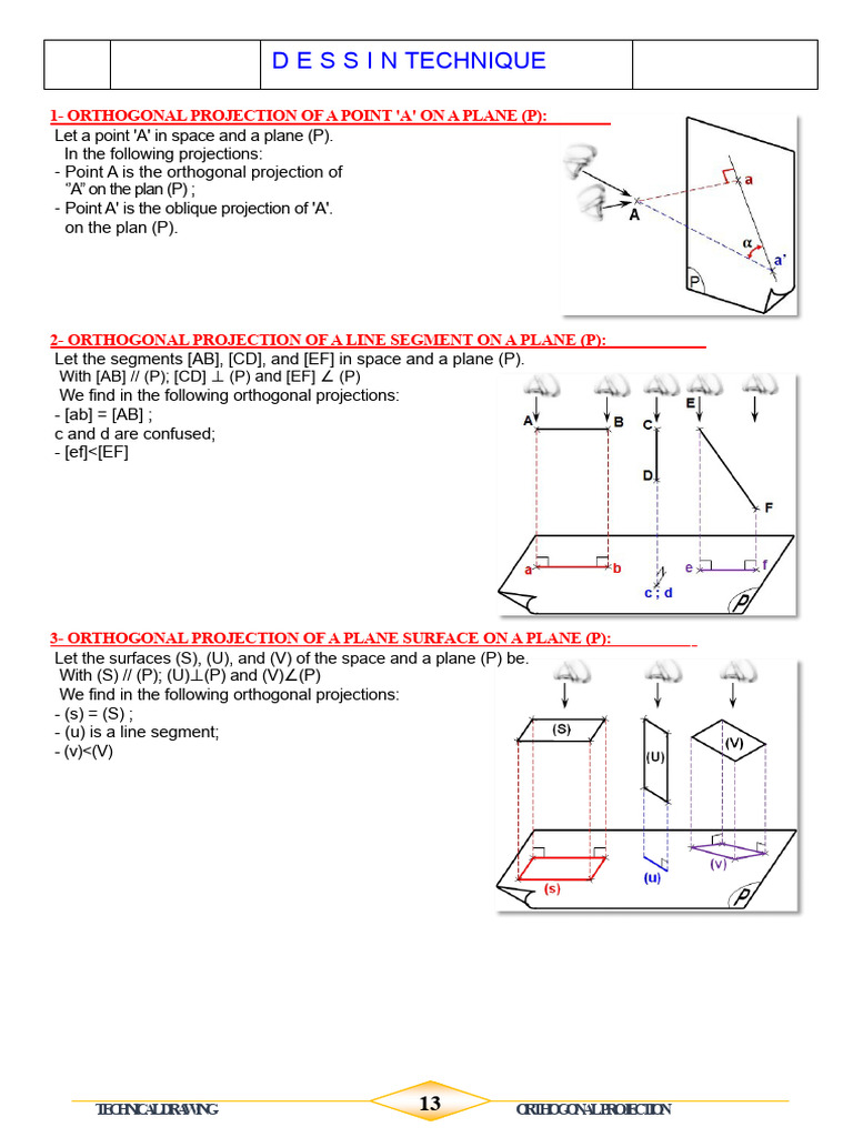 TCP-02-Orthogonal Projection p 13-40-converted | PDF | Classical ...