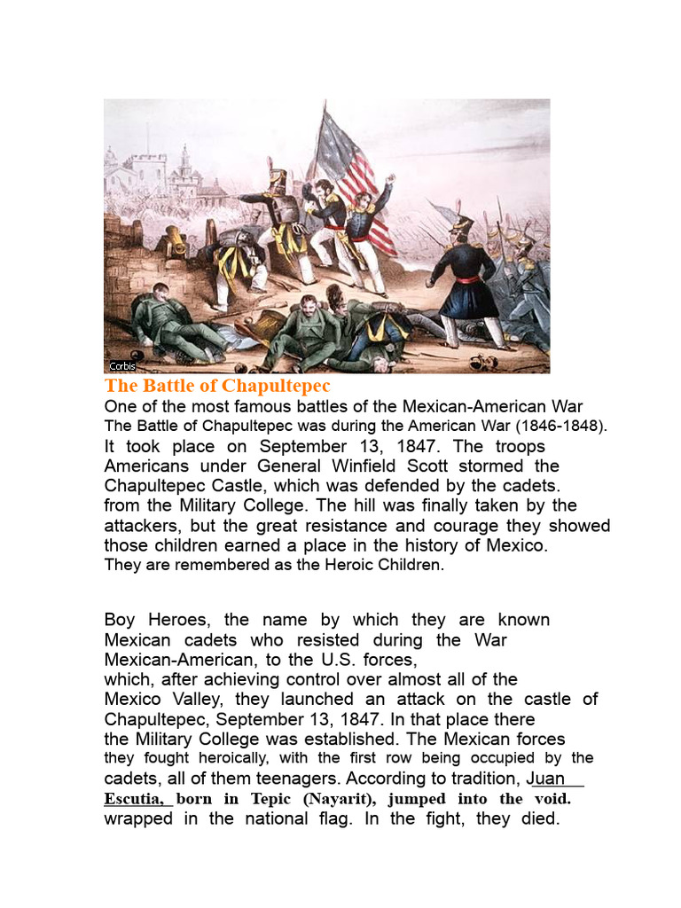 The Battle of Chapultepec | PDF