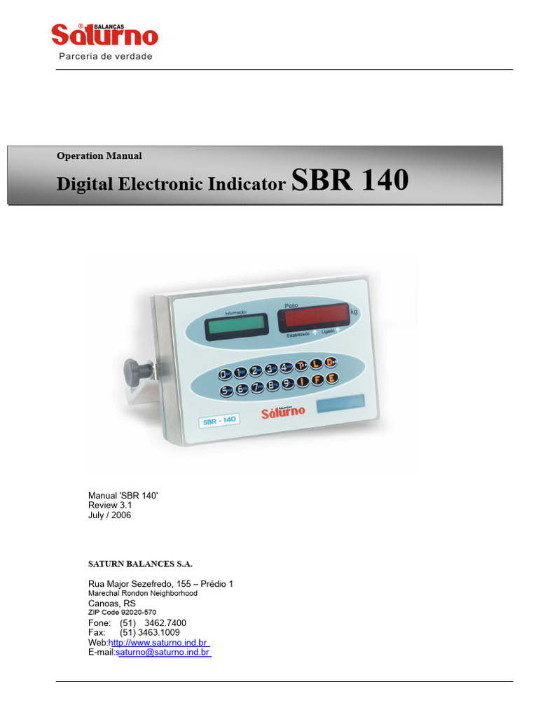 SBR 140 DIGITAL-2 | PDF | Alternating Current | Computer Keyboard