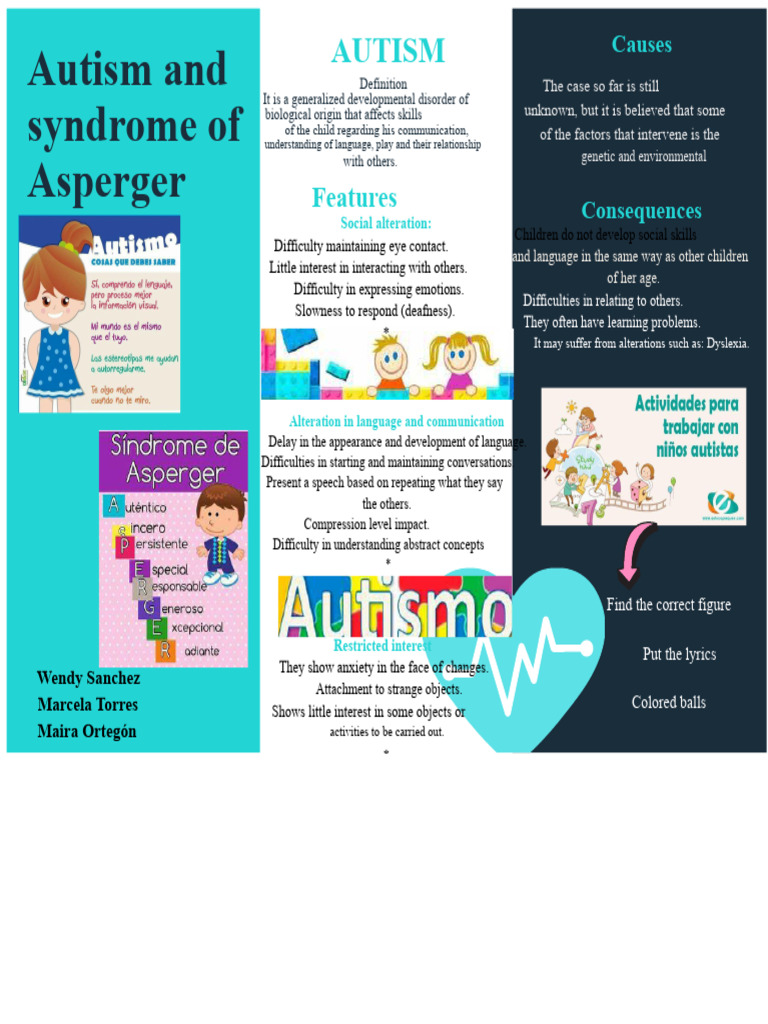 Brochure Autism and Asperger Syndrome | PDF | Asperger Syndrome | Autism