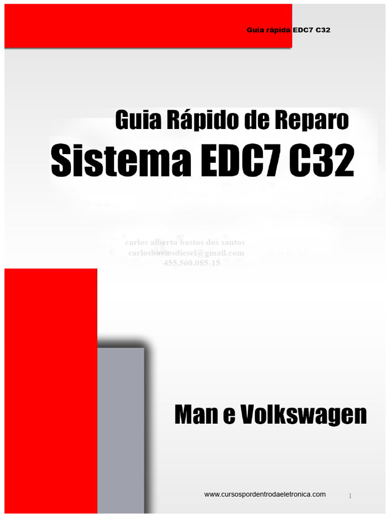 Guía Rápida de ECU EDC7 C32 | PDF | Transistor | Red eléctrica