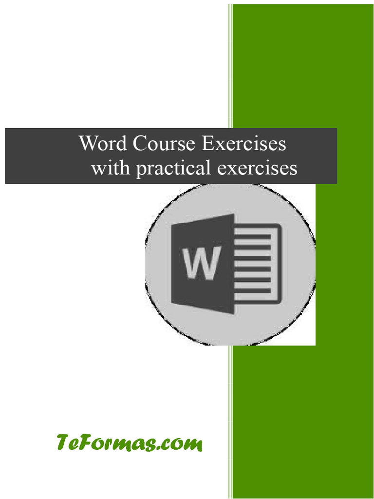 Exercises-Complete-Word-Course-with-practical-exercises | PDF