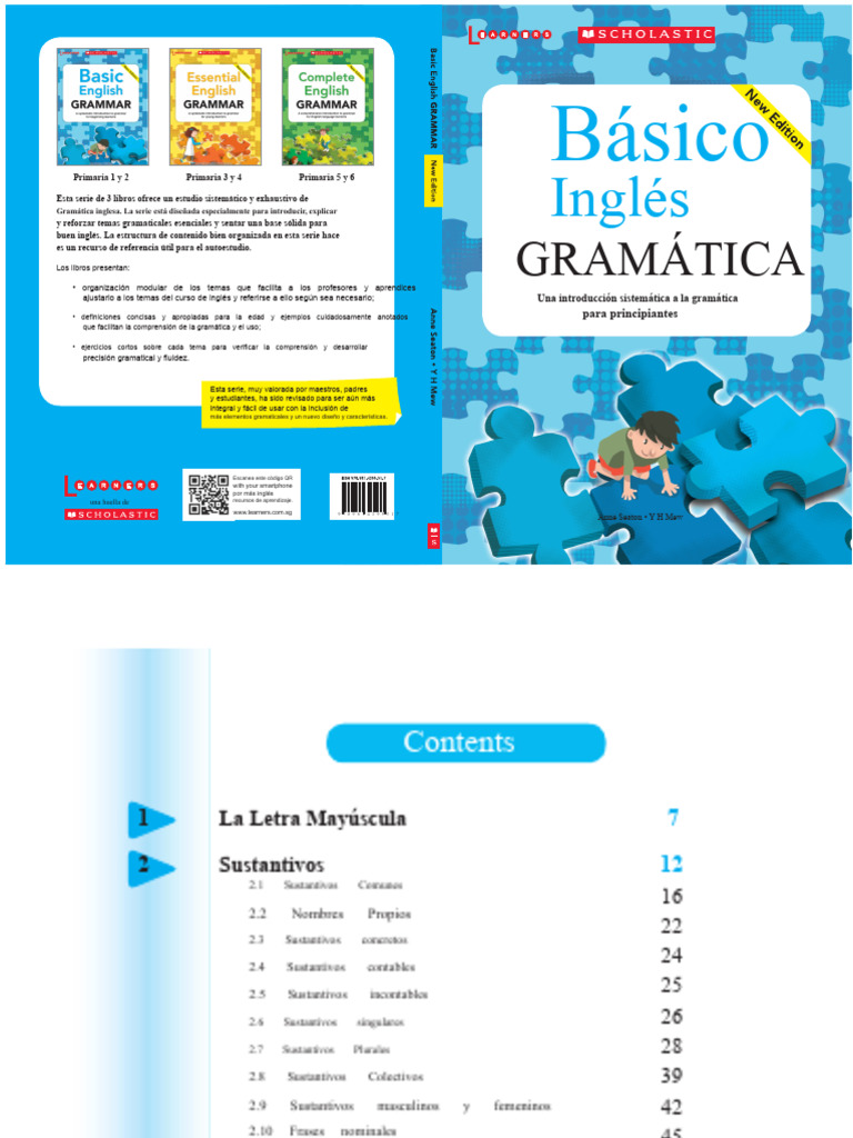 Gramática Inglesa para Primaria | PDF | Gramática | Sustantivo
