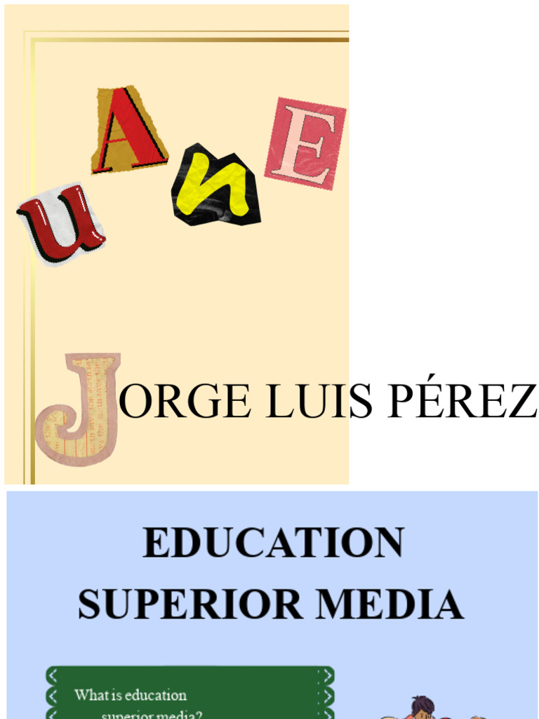 Understanding Superior Media Education | PDF