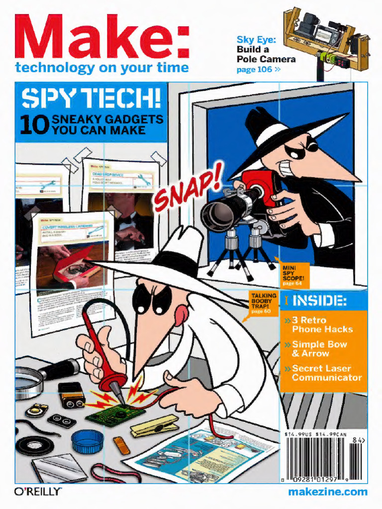 Make Magazine - Vol 16 - Text | PDF