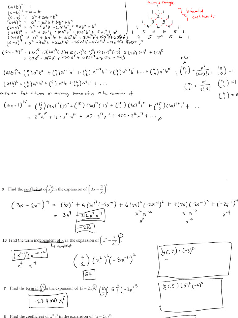 Binomial Theorem | PDF