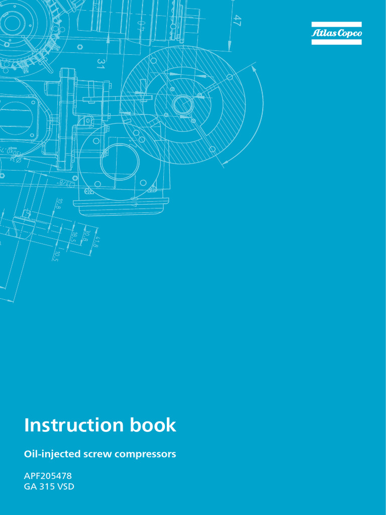 GA 315 VSD Compressor Instruction Manual | PDF | Valve | Radio