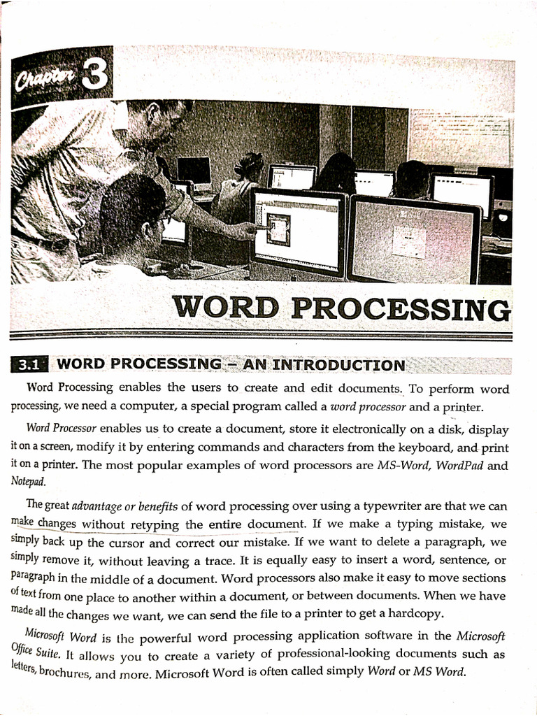 Word Processing | PDF