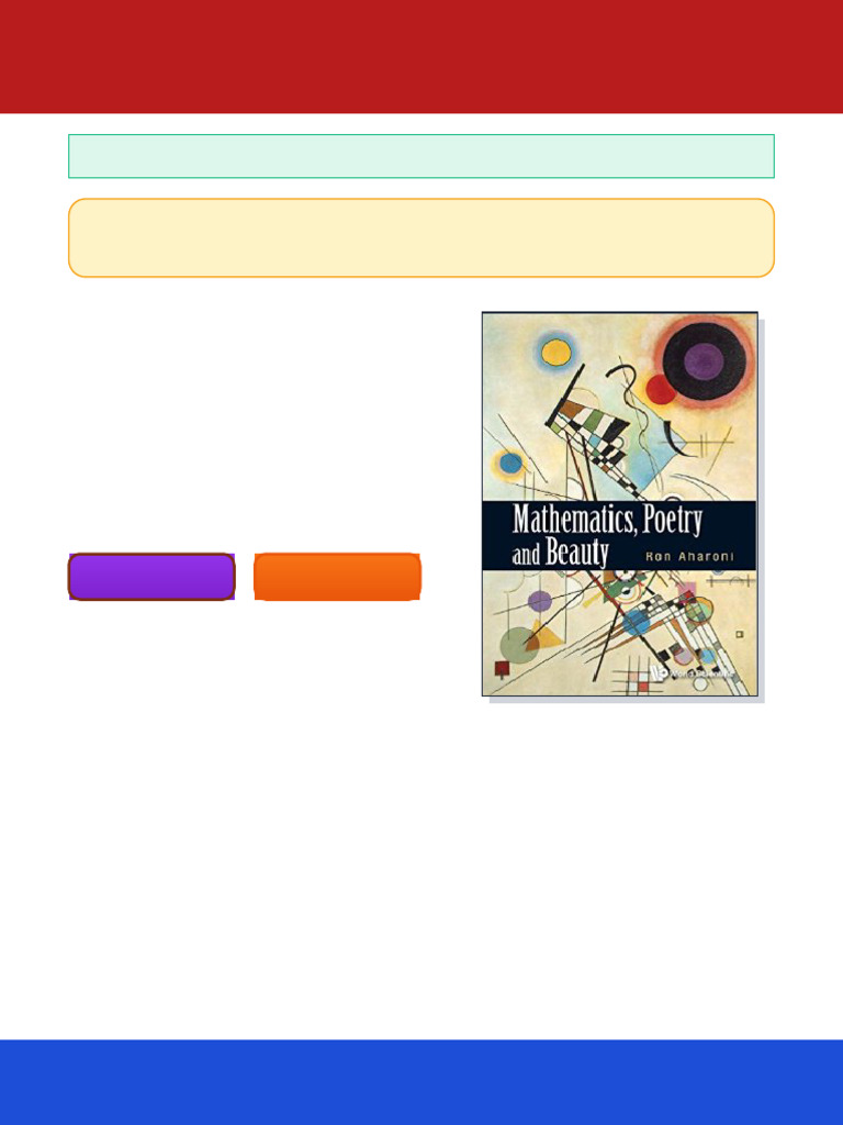 Mathematics Poetry and Beauty 1st Edition Ron Aharoni ebook legacy ...