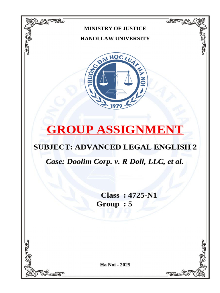 Case Analysis: Doolim Corp. v. R Doll | PDF | Breach Of Contract ...