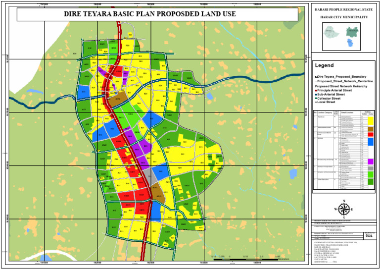 Harar City Structure Plan Overview | PDF | Geographical Technology ...