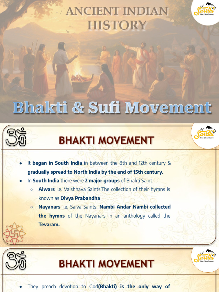 Overview of the Bhakti Movement in India | PDF | Bhakti Movement | Guru ...