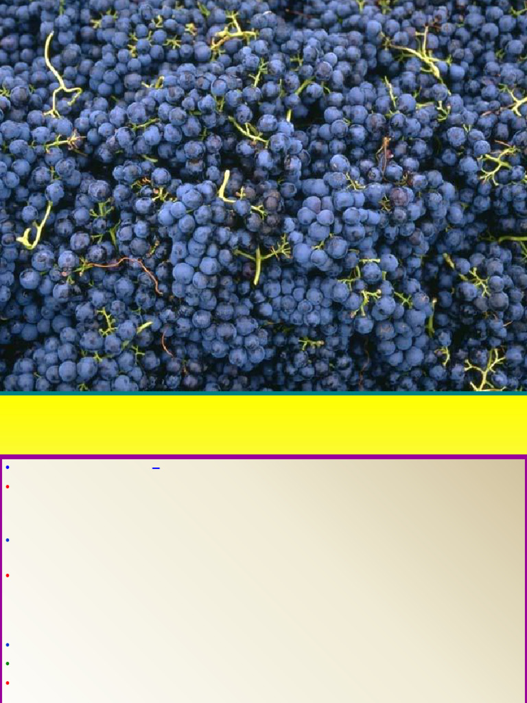 Basic Wine Appreciation , SLITHM, Presentation for FB ADV 339, Draft 01 ...