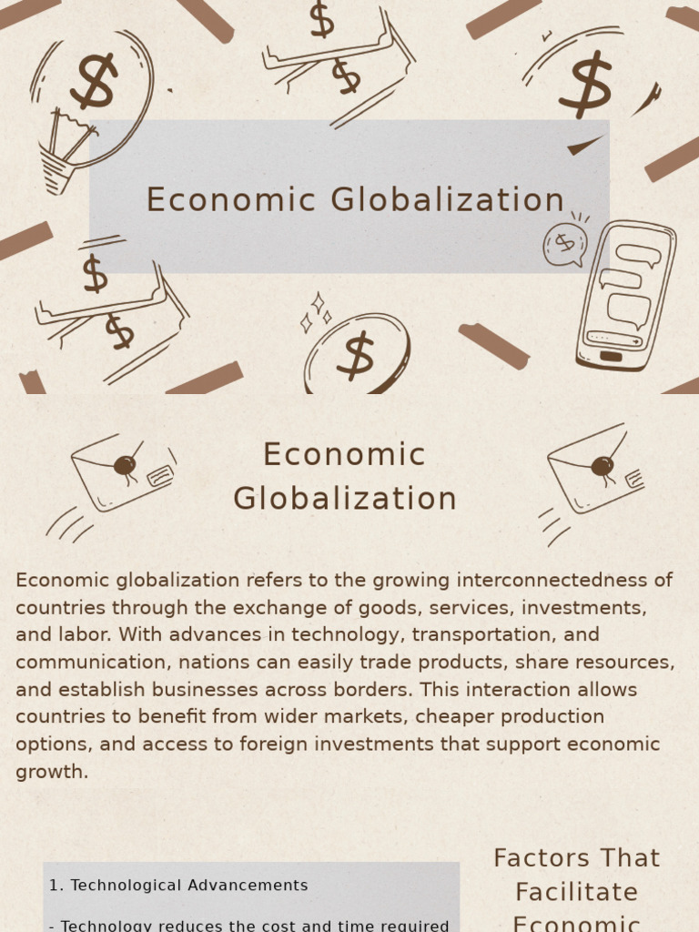 Understanding Economic Globalization | PDF | World Systems Theory ...