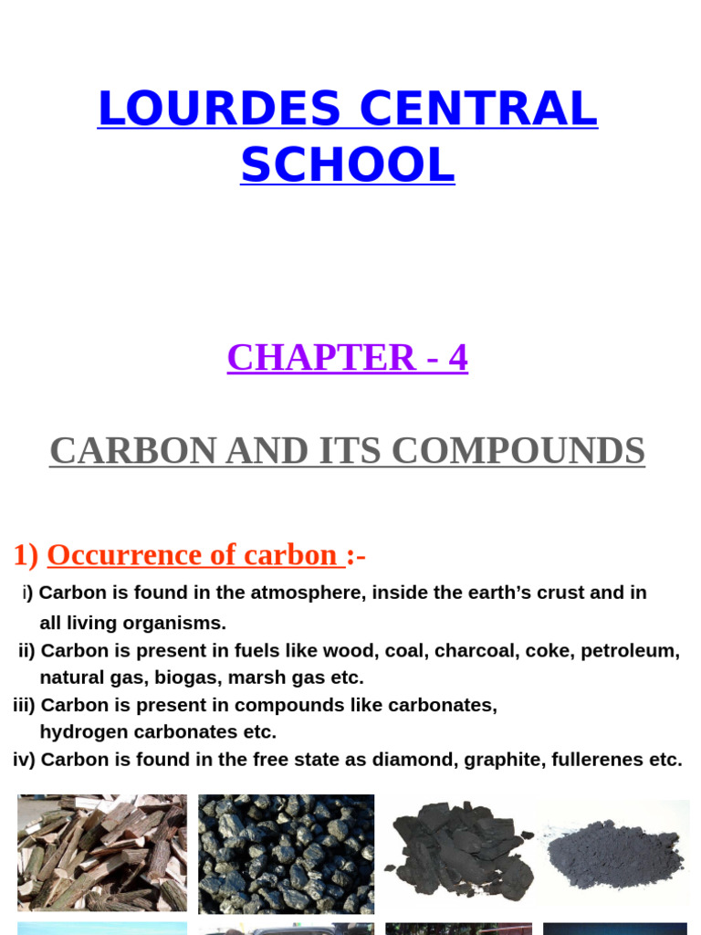 Carbon Compounds and Bonding Explained | PDF | Chemical Bond | Detergent