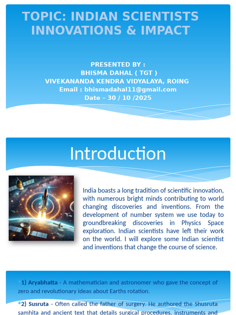 On Indian Science | PDF | Science | Light