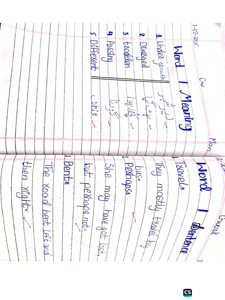 5 Class Notes 1-12-2025 | PDF